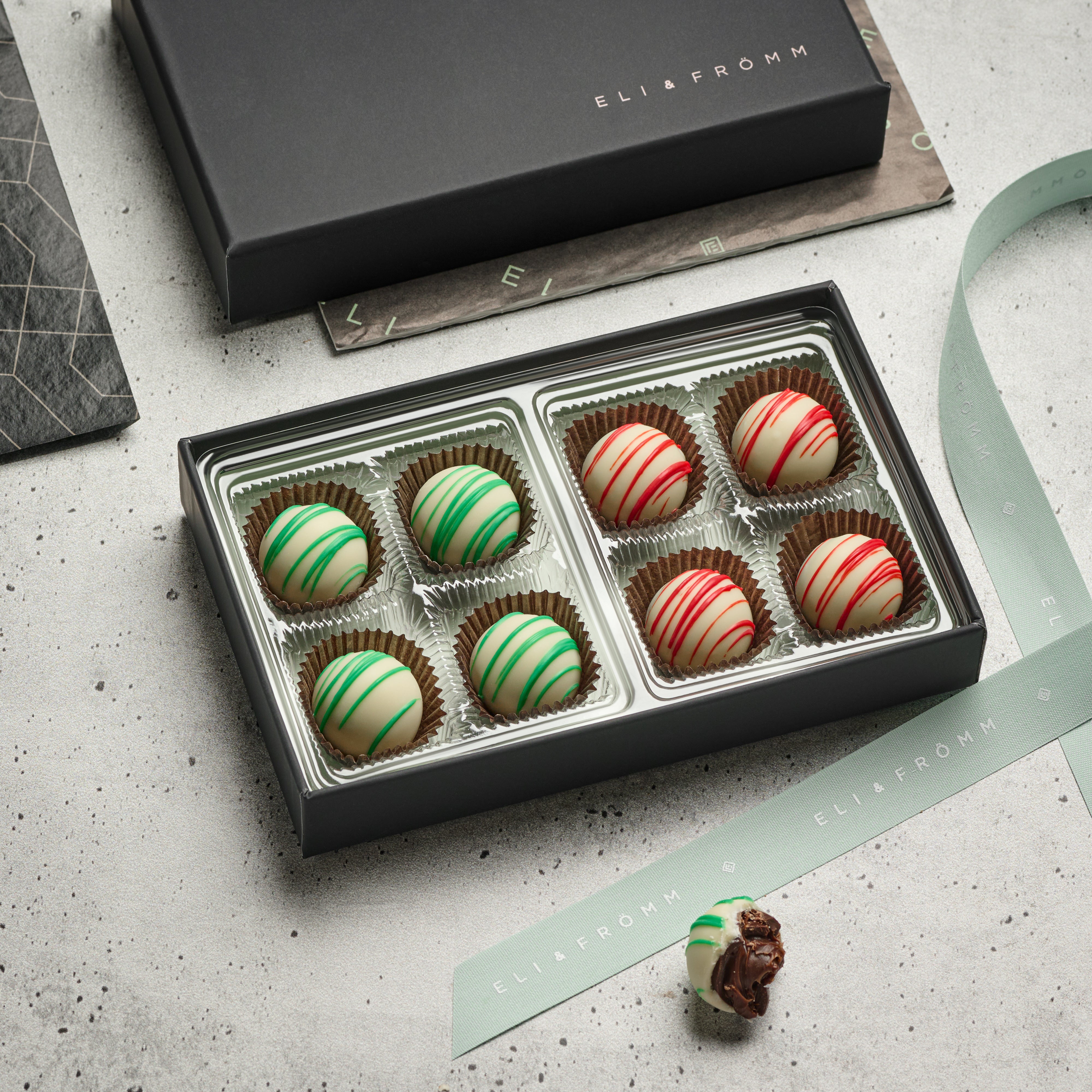 Holiday Chocolate Truffles 8 pc